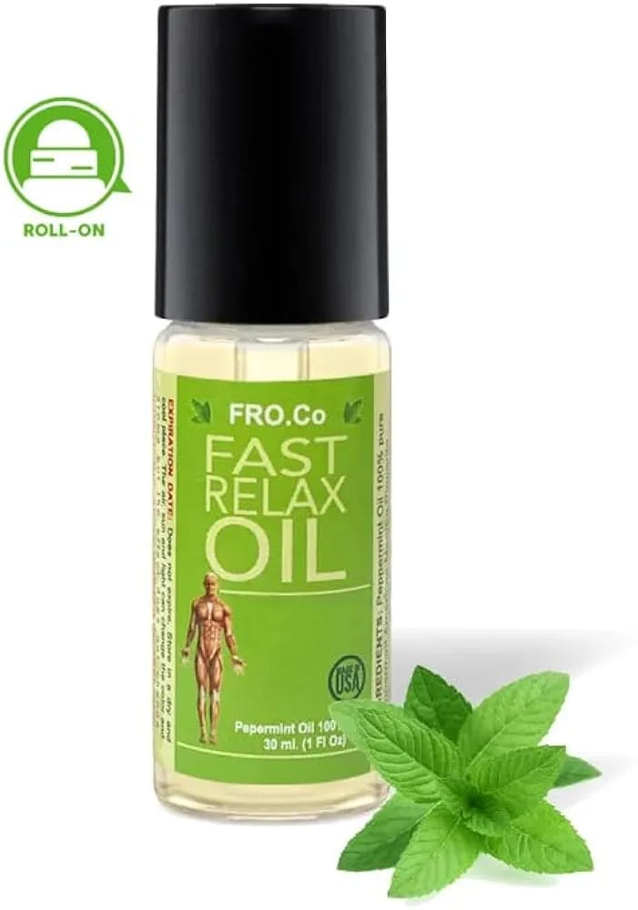 30ml Roll-on Fast Relax Oil, Sleep, Pain, Aches Wellness 100% Organic ...